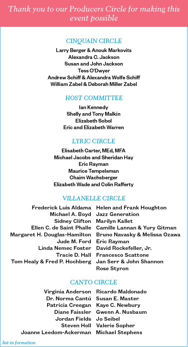 Poetry & the Creative Mind 2024 | Academy of American Poets